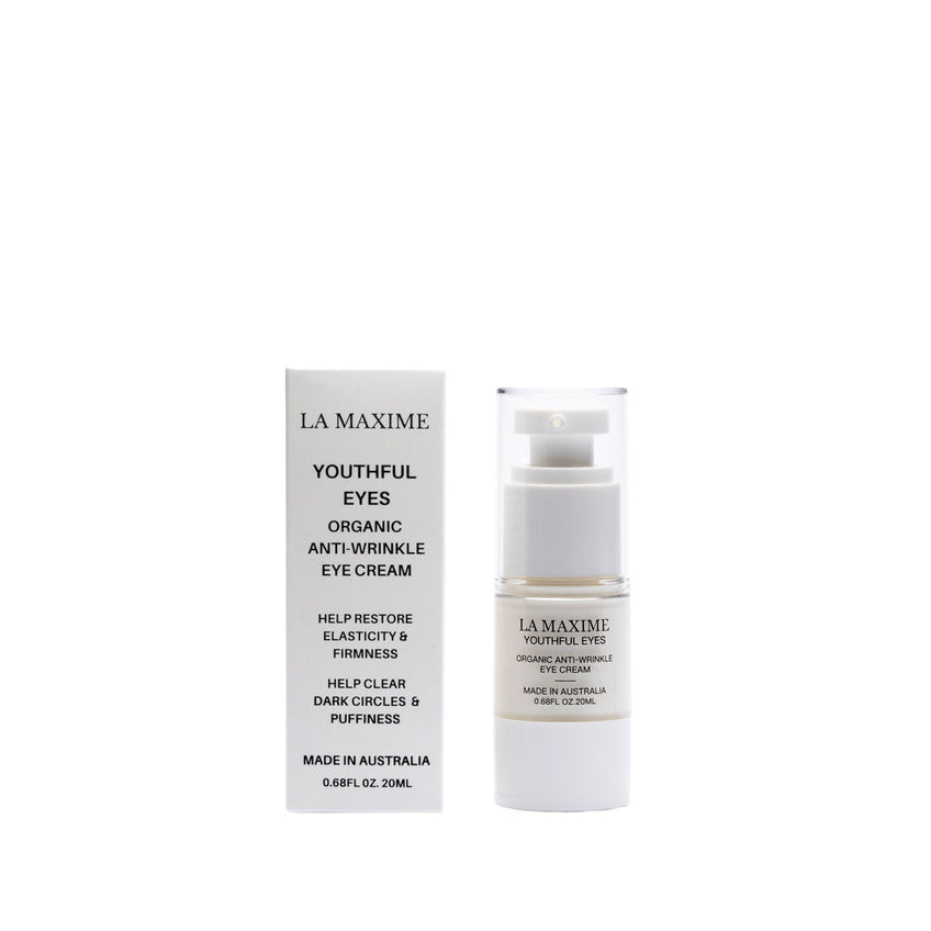 Youthful Eyes Organic Anti-Wrinkle Eye Cream – La Maxime